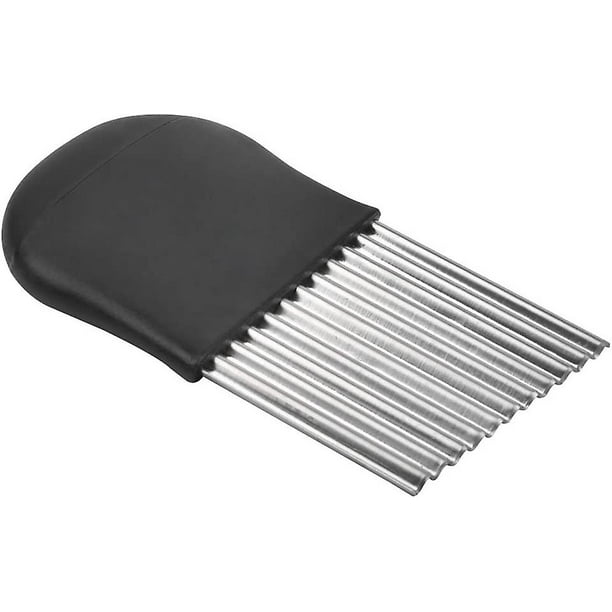 Potato Cutter Stainless Steel Crinkle Cutter Potato Chips Cutter - Wave ...