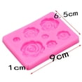 Cake Mold, Food Grade Silicone Assorted Size Rose, 1 Pack Multi-size ...