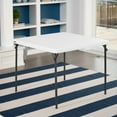 Lifetime 37 inch Square Folding Table, Indoor/Outdoor Commercial Grade ...