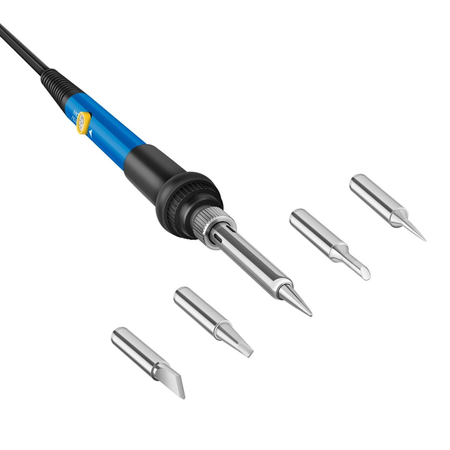 Cautín tipo lápiz de 30 watts con ajuste de potencia y puntas ...
