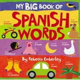 My Big Book of Spanish Words (Board book) - Walmart.com