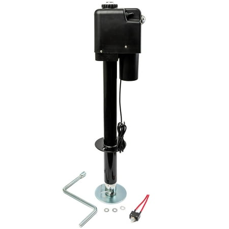 Biltek 3500lbs Electric Power Trailer Tongue Jack + Waterproof Storage ...