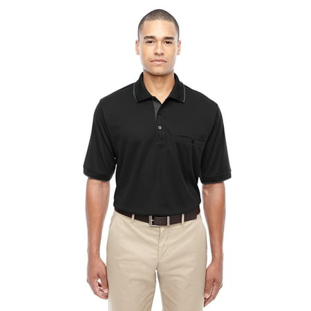 Ash City - Core 365 Men's Motive Performance Piqué Polo with Tipped ...