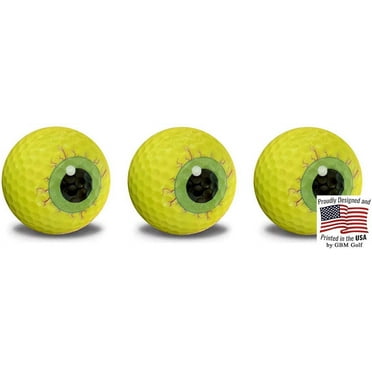 Halloween Golf Balls – 12 Pack - Novelty Print Golf Balls 6 Assorted ...