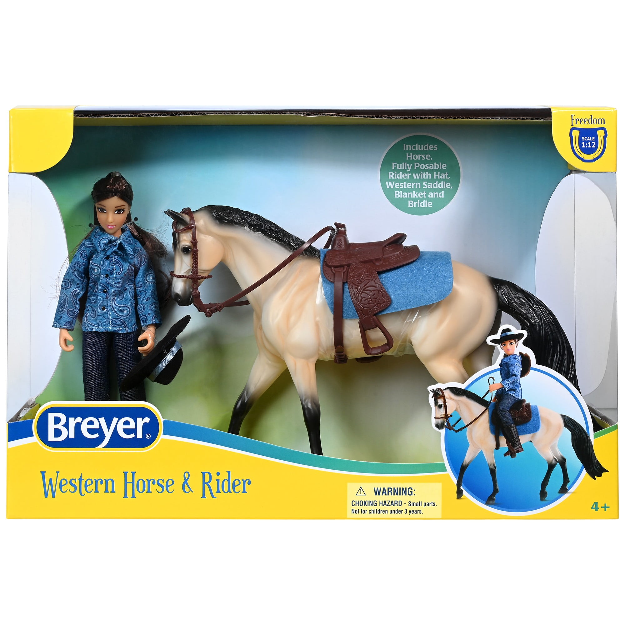 Breyer Horses Freedom Series Western Horse and Rider - Walmart.com
