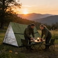 Compact Foldable Reflective Outdoor Tent For Camping Hiking Backpacking ...