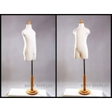 Child Mannequin 6-8 Years, Adjustable Dress Form Display, Jersey Cover ...