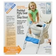 Mommy's Helper Padded Potty Seat with built in ladder non-slip step ...