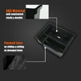 Tesla Model 3, Y Center Console Organizer Tray, Flocked Armrest Storage ...