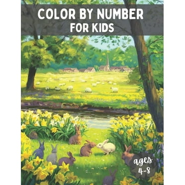 Bilingual Coloring Book For Kids: English/Spanish Learning Coloring ...