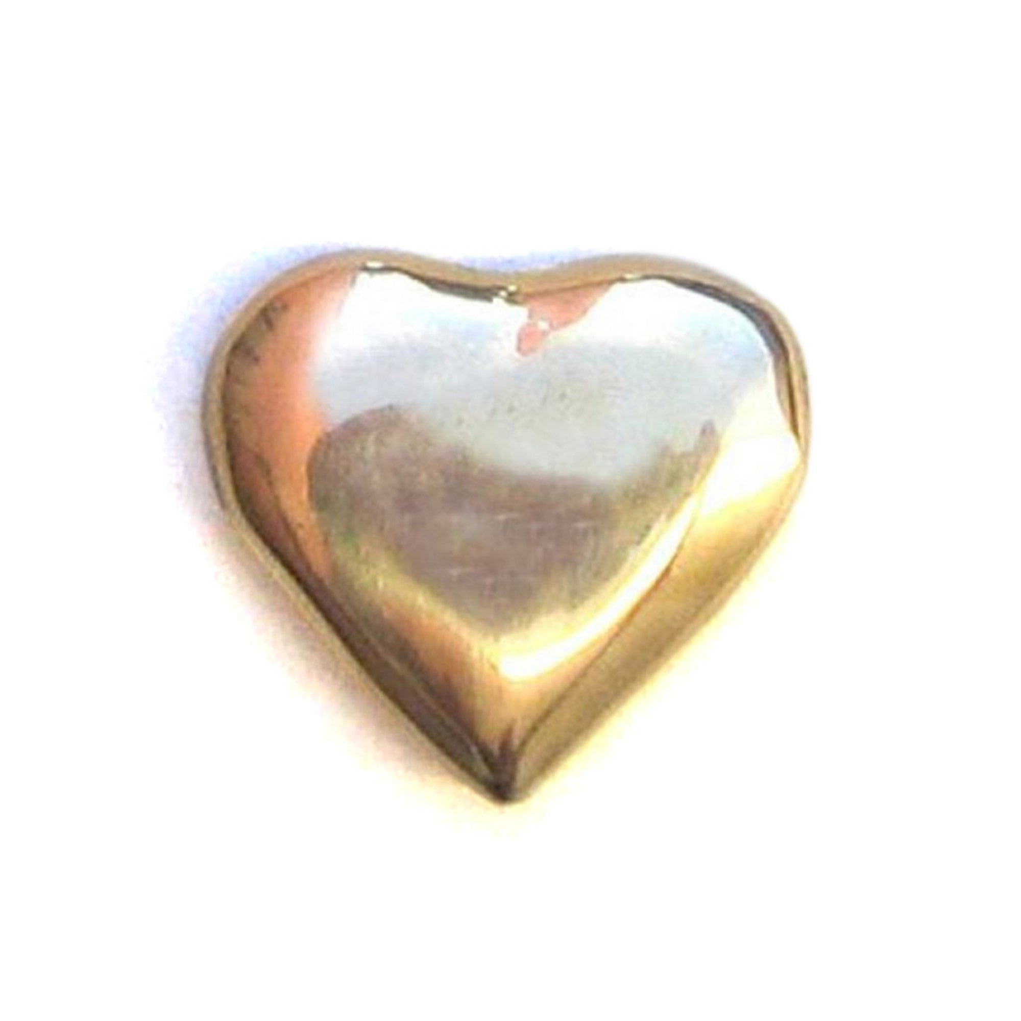Golden Heart Paperweight Home & Living Paperweights etna.com.pe