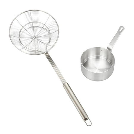 Ladle Colander Deep Fry Cooking Spaghetti pan and pot 100ml | Walmart ...