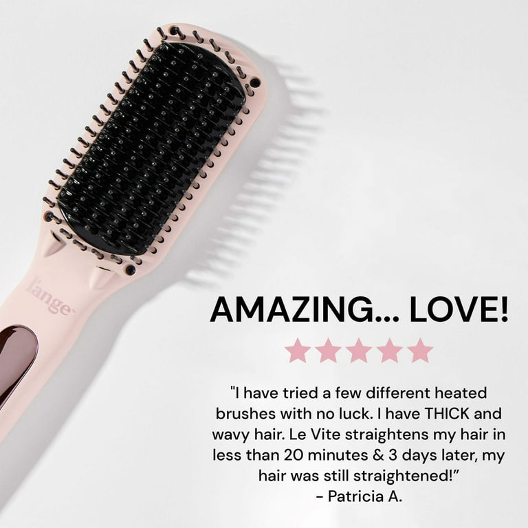 L'ange Hair Le Vite Hair Straightener Brush | Heated Hair L'ange Hair Le Vite Hair Straightener Brush | Heated Hair