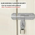 Garden Gate Bolts，Slide Door Bolt Locks Latch for External Internal ...
