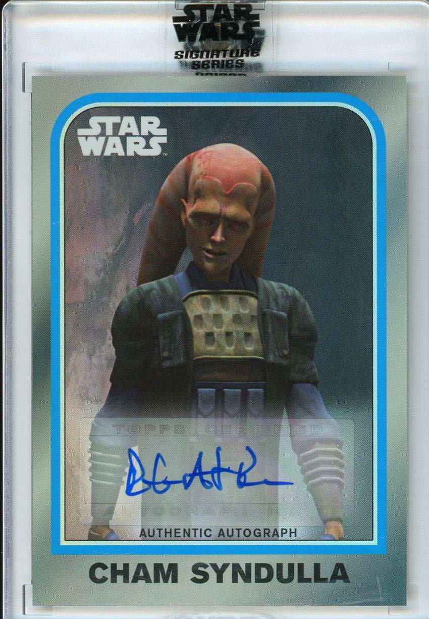 Star Wars 2022 Signature Series Robin Atkin Downes as Cham Syndulla ...
