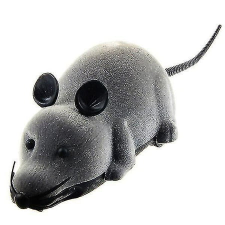 Funny Remote Control Simulation Plush Mouse Wireless Cat Toy | Walmart ...