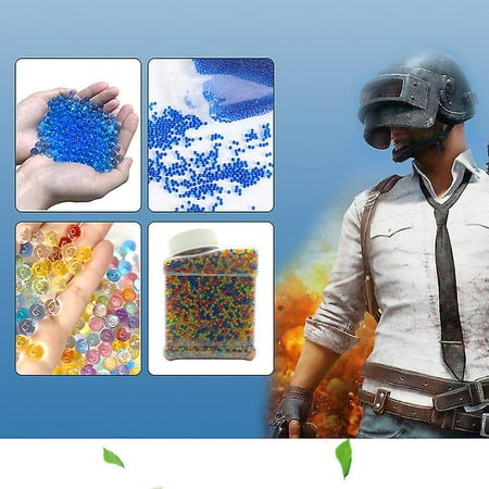 7-8mm 30000pcs Soft Water Crystal Bullets Bb Gel Paint Ball Airsoft ...