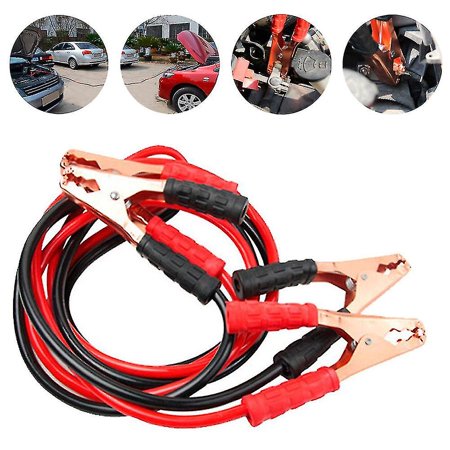 YDJKET 500amp Car Battery Power Emergency Cable Jump Start Firing Line ...