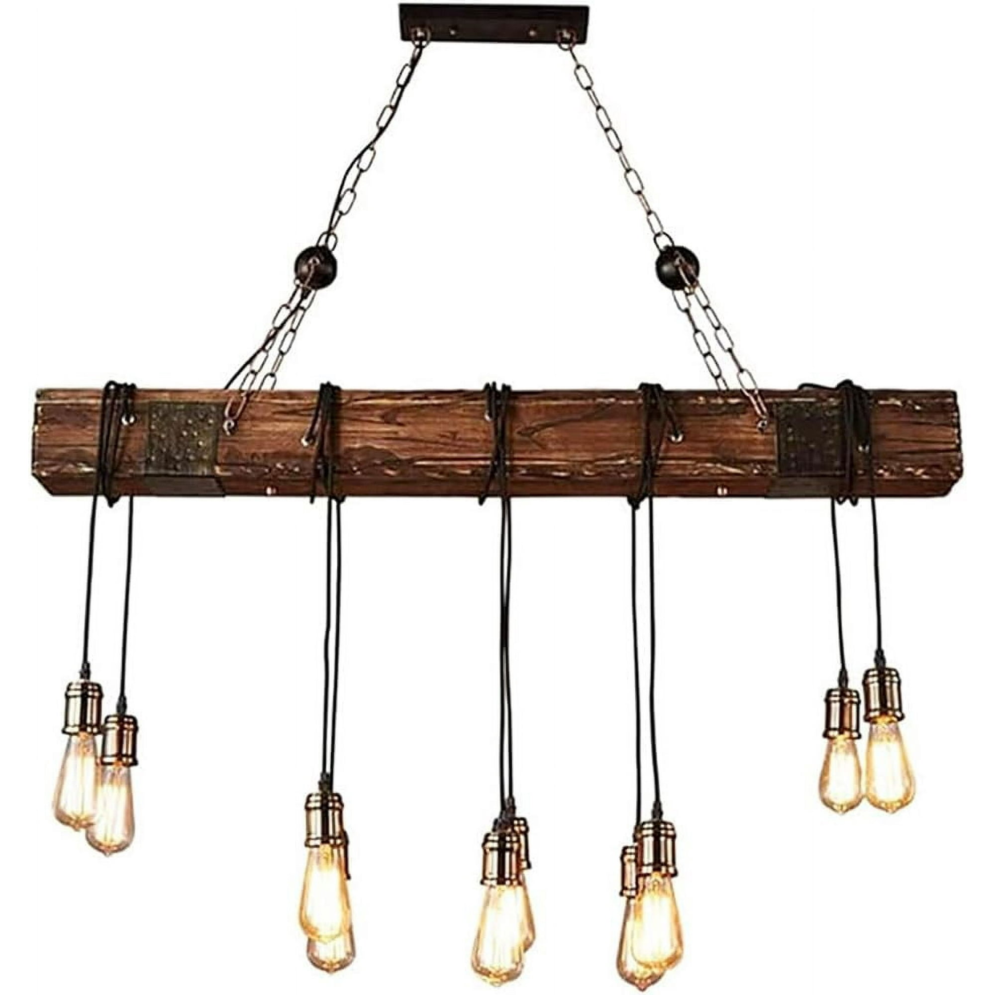 Click here for Savingget Rustic Elegance 10-Lights Farmhouse Chan... prices