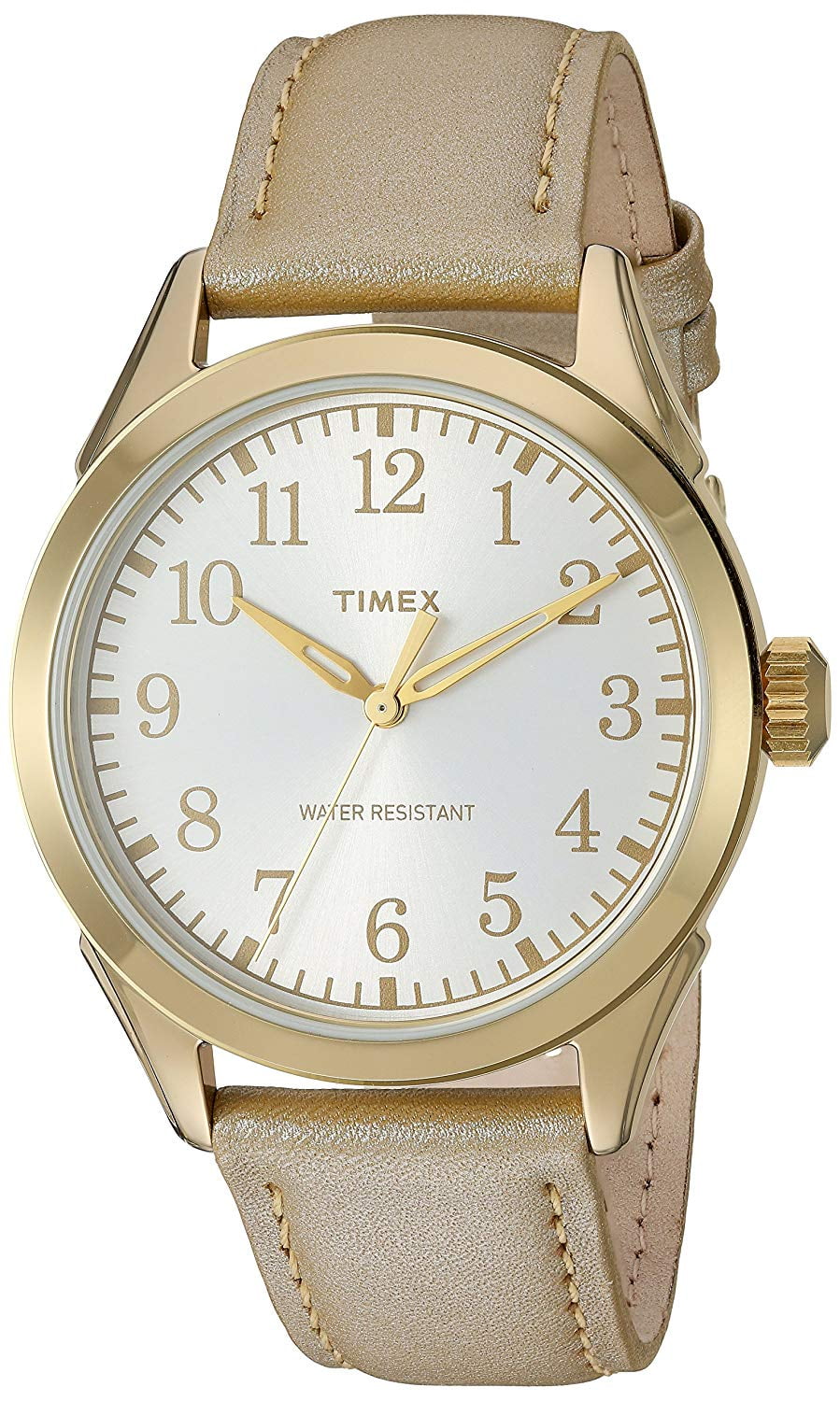 Women's Briarwood Terrace Watch, Light Gold Leather Strap - Walmart.com
