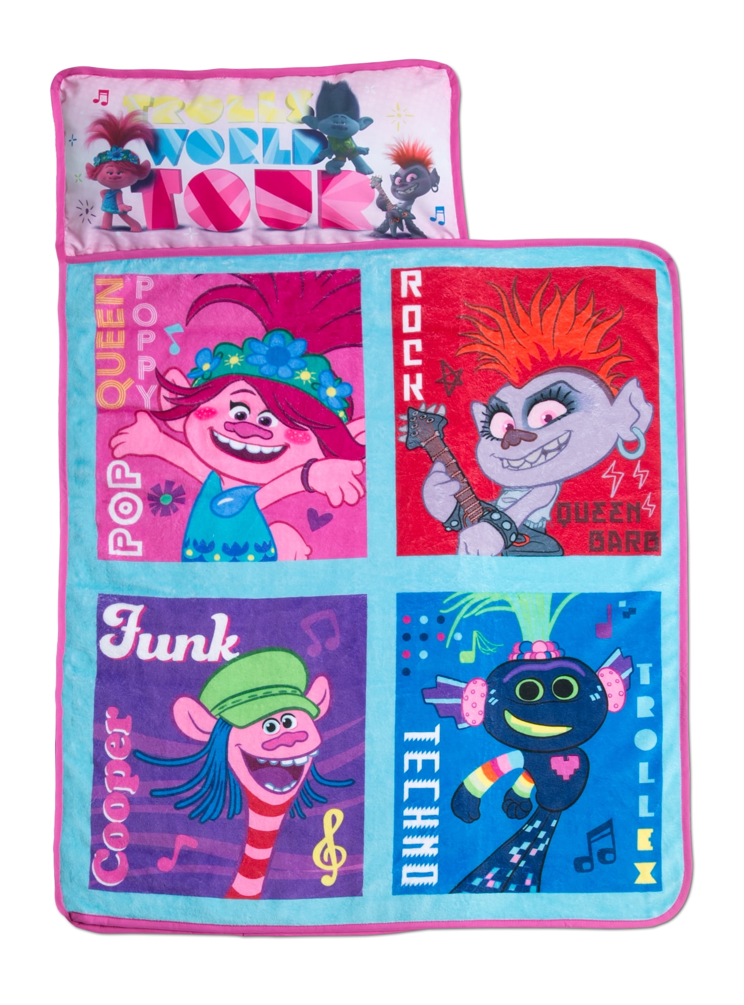 Trolls World Tour Toddler Nap Mat 46" x 21" - Walmart.com
