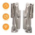 TUIBELY 1 Pair Lift And Up Hinge Spring Loaded Hinge Lid Support ...