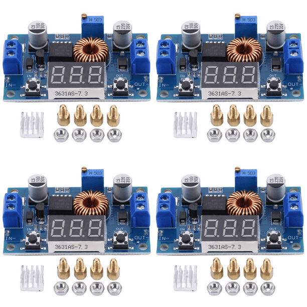 XL4015 DC-DC Convertidor reductor Módulo potencia LED 5A con pantalla | Bodega Aurrera en línea