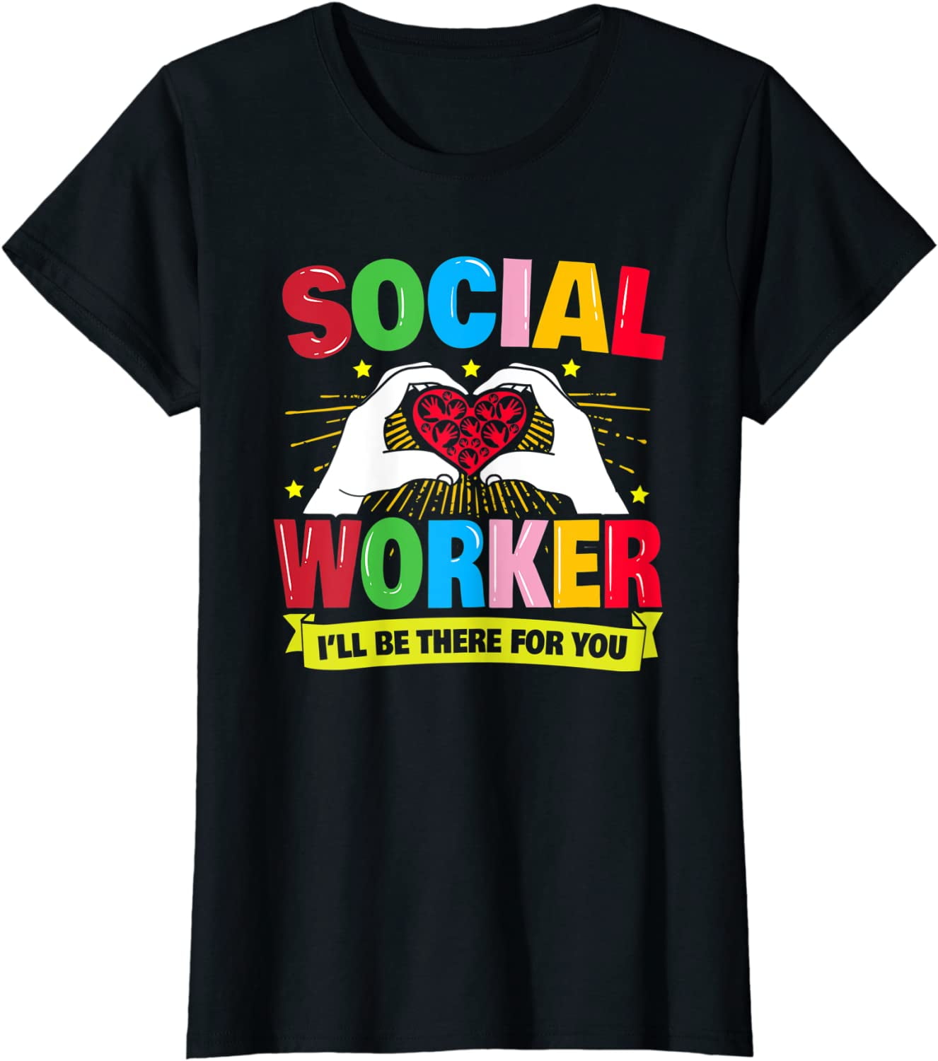 Social Worker there for you Social Worker Gift T-Shirt - Walmart.com
