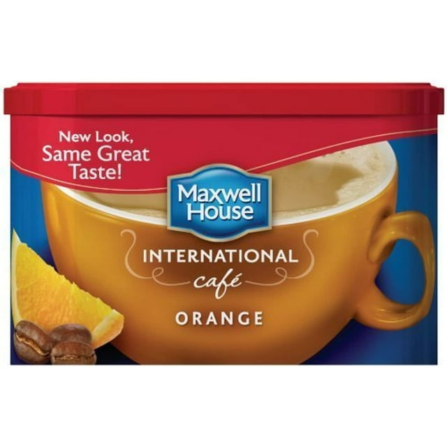 Maxwell House International Coffee Orange Cafe, 9.3-Ounce Container ...