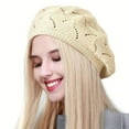 Aellinatey French Styles Hollowout Painter Hat For Women Teens Spring ...