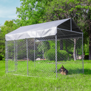Stephens Pipe & Steel DKA11010 10 x 10 x 6 ft. Dog Kennel System ...