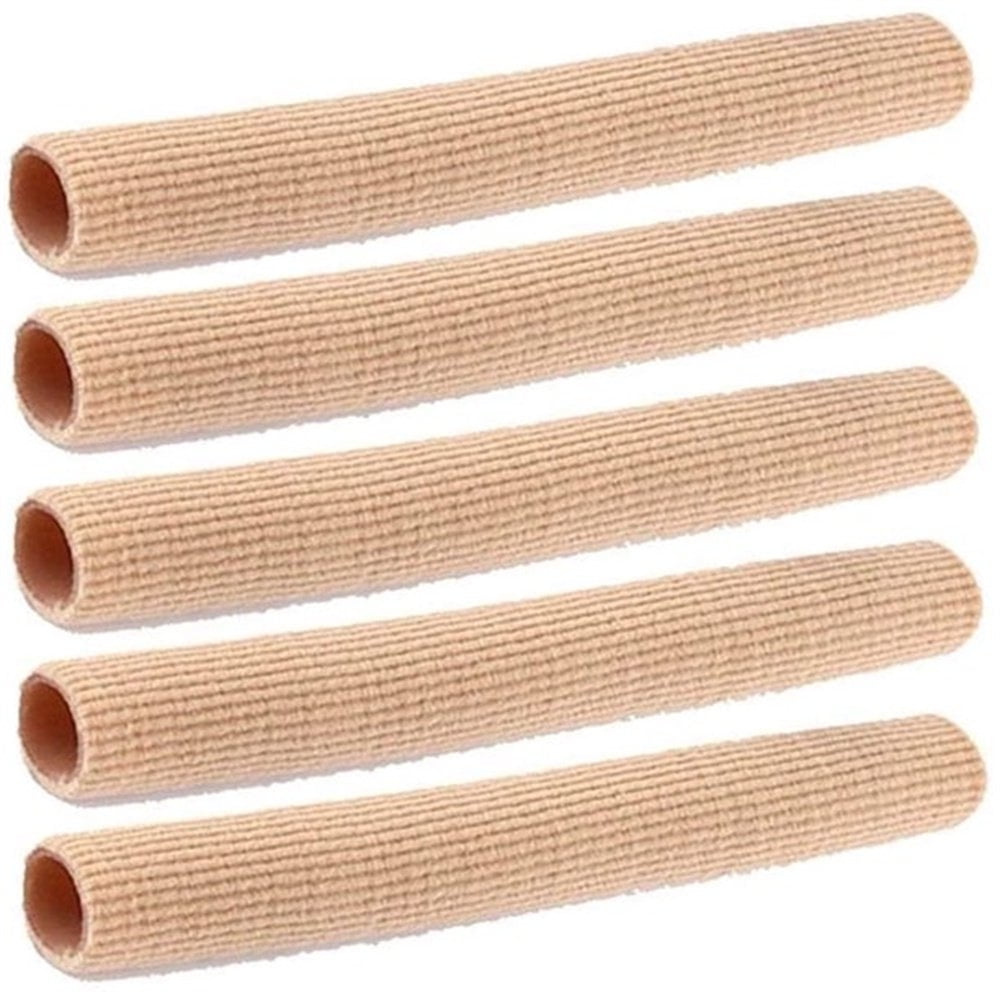 NOGIS Toe Sleeve Protector Tubes - Cushion Fabric with Gel Lining (5 ...