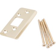 Adjustable Door Strike, 2 Piece, Chrome Plated - Walmart.com