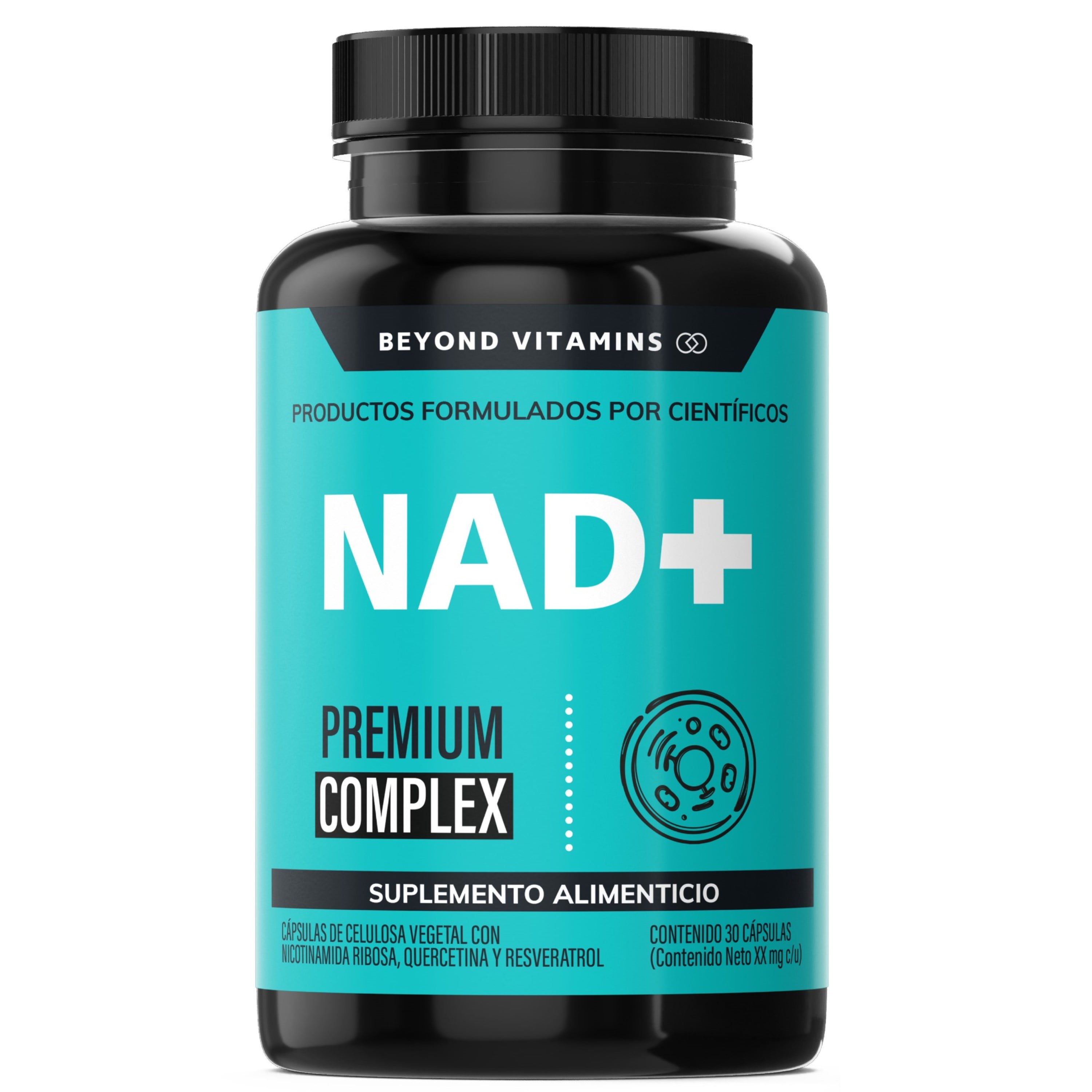Suplemento Alimenticio Nicotinamida Ribosa Beyond Vitamins 30 cápsulas ...