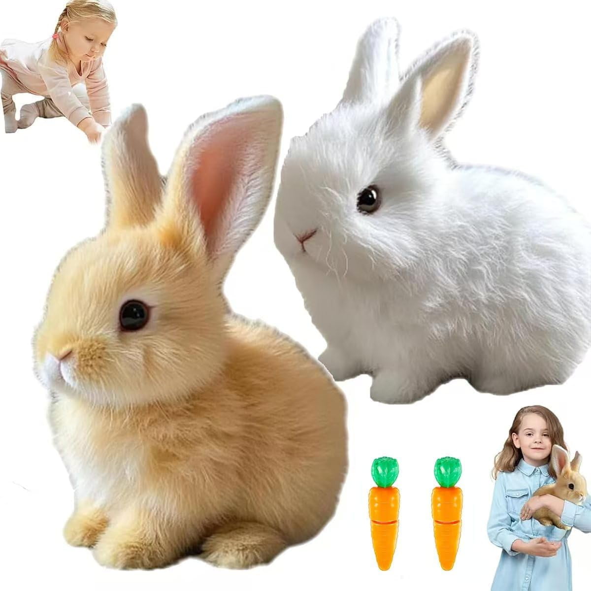 Juguete de conejo realista Zabalar Zabalar 2025 Nuevo conejito de ...