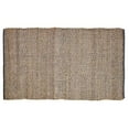 Natural Grey Tan Farmhouse Flooring Zuma Jute Geometric Rectangle ...