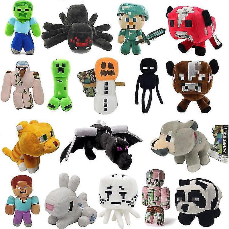 Juguetes de peluche de Minecraft para niños, regalos, estilo 17 ...