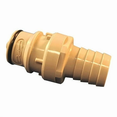 Colder Coupler,Polypropylene,Natural,Push In PLCD1700412 - Walmart.com