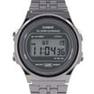 Casio Men's A168WEM-1 Youth Collection Mirror Dial, Water-Resistant, Alarm Chronograph ...