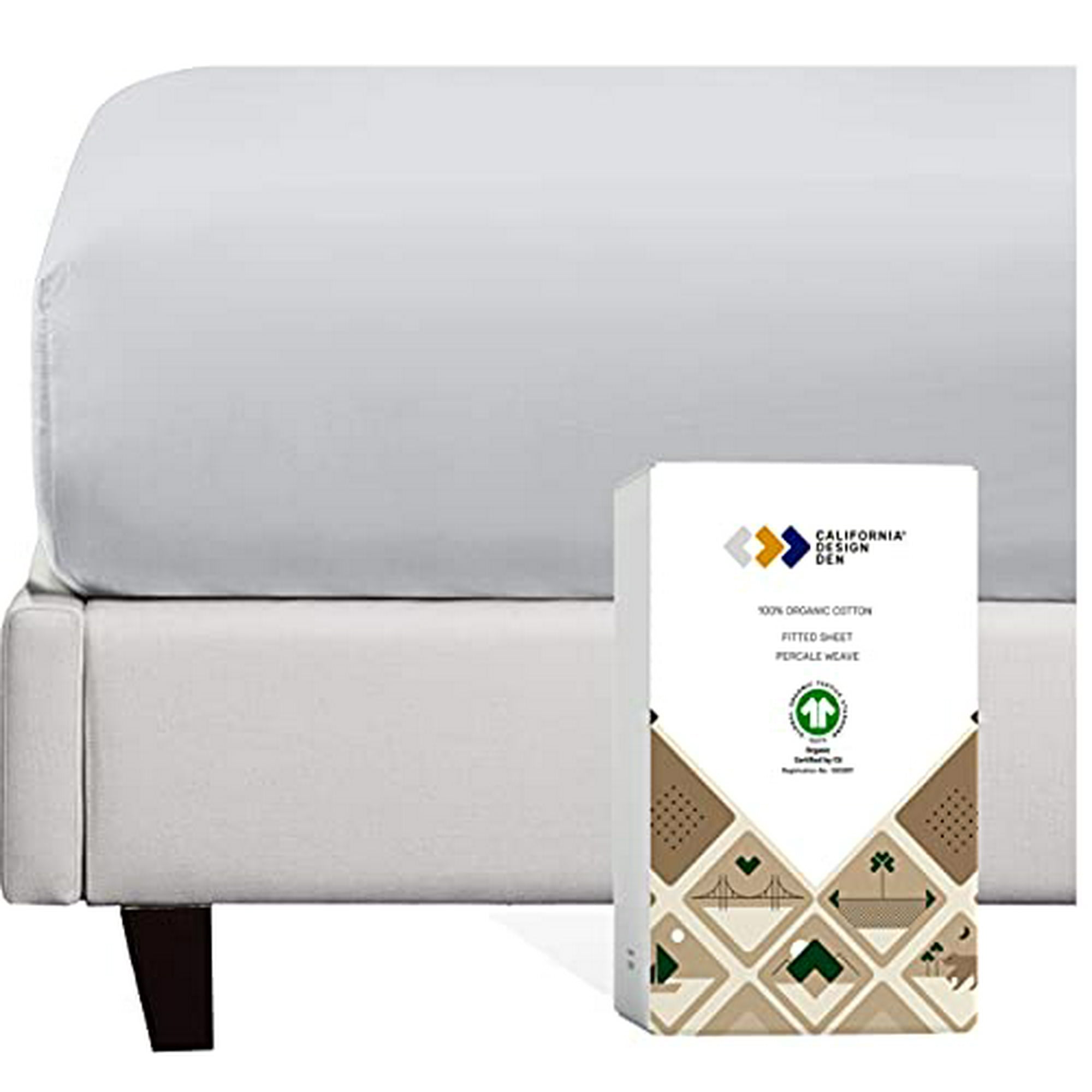 Click here for California Design Den 100 Organic Cotton Fitted Sh... prices