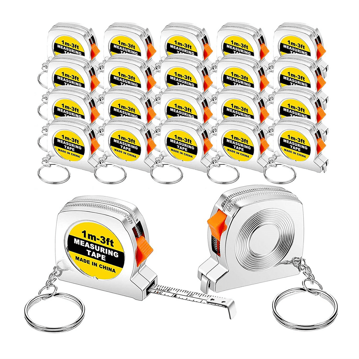 Click here for Unbranded 50 Pcs Keychain Tape Measure  Functional... prices