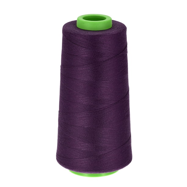 Uxcell 1500 Yards 20S/2 All-Purpose Polyester Sewing Thread (Dark ...