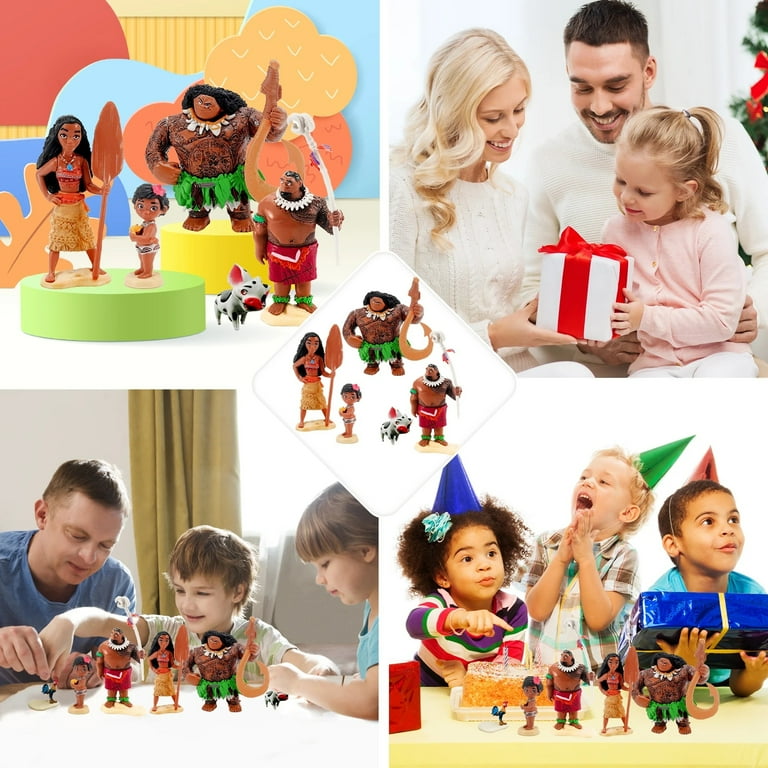 Moana Little People Cake Topper Moana Free Moana Cake Topper Moana 3D ...