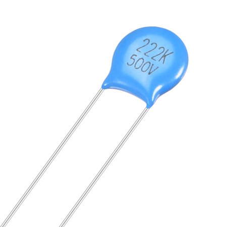 Ceramic Capacitor 500V 2200PF Disc Capacitors for Electronic Circuit ...