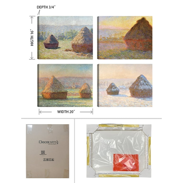 Monet Haystacks Series
