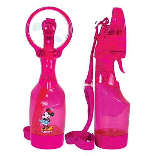 Disney Minnie Mouse Pink Personal Misting Fan - Walmart.com