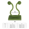 100pcs Plant Climbing Wall Fixture Clips Invisible Adhesive Sticky Hook ...