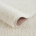 Hauteloom Judy Living Room, Bedroom Area Rug Ivory High Pile 2'3" x 3'9 ...