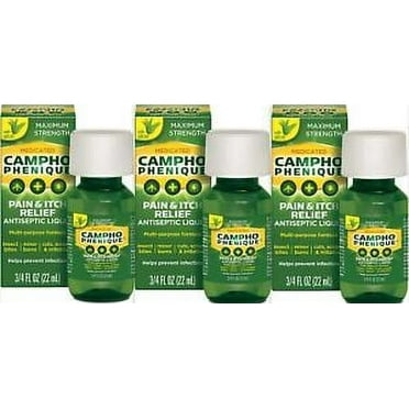 Campho-Phenique Relief Medicine: Pain Relieving Antiseptic Liquid, 0.75 ...