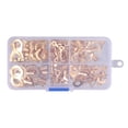 150pcs Assorted Brass Ring Connectors for M3 M5 M6 M8 M10 Crimp Cable ...
